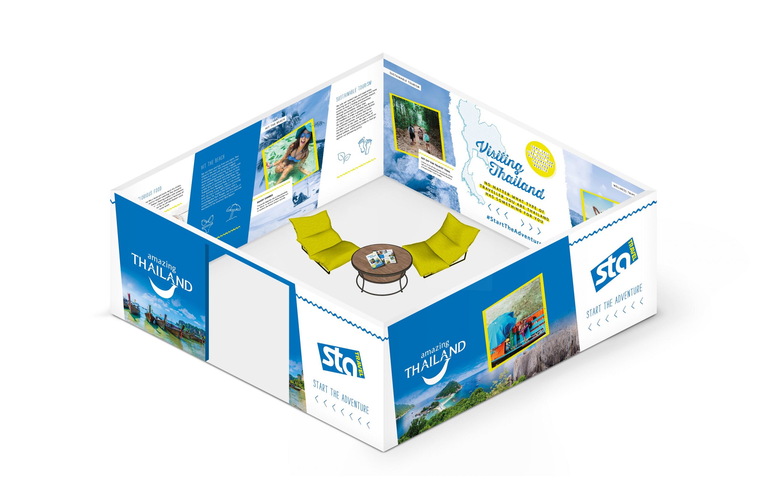 STA Travel Thailand Pop Up – Erica Does Design